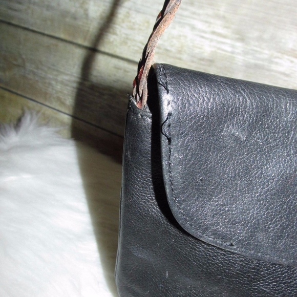 L.J.S Collection | Bags | Vintage Ljs Collection Black Leather ...